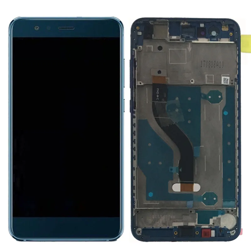 5.2"Blue Touch Screen Digitizer LCD Glass Display Assembly+Frame For ...