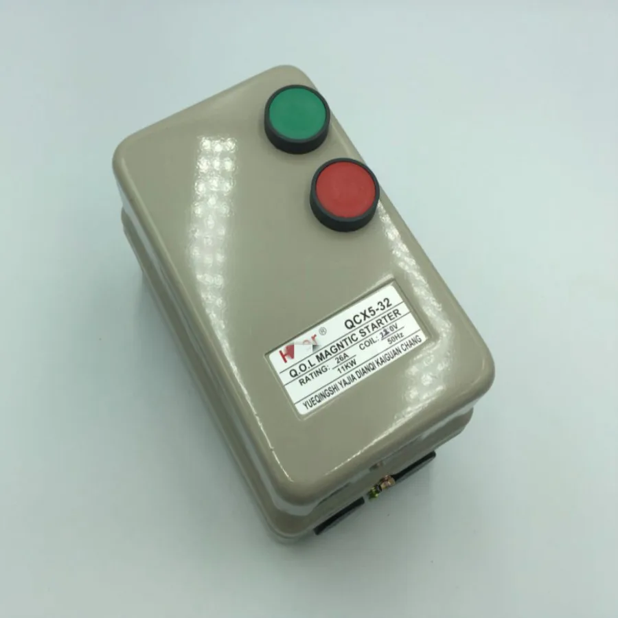 220V Coil AC Contactor 11KW 15 Horse Power 3 Phase Motor Magnetic ...