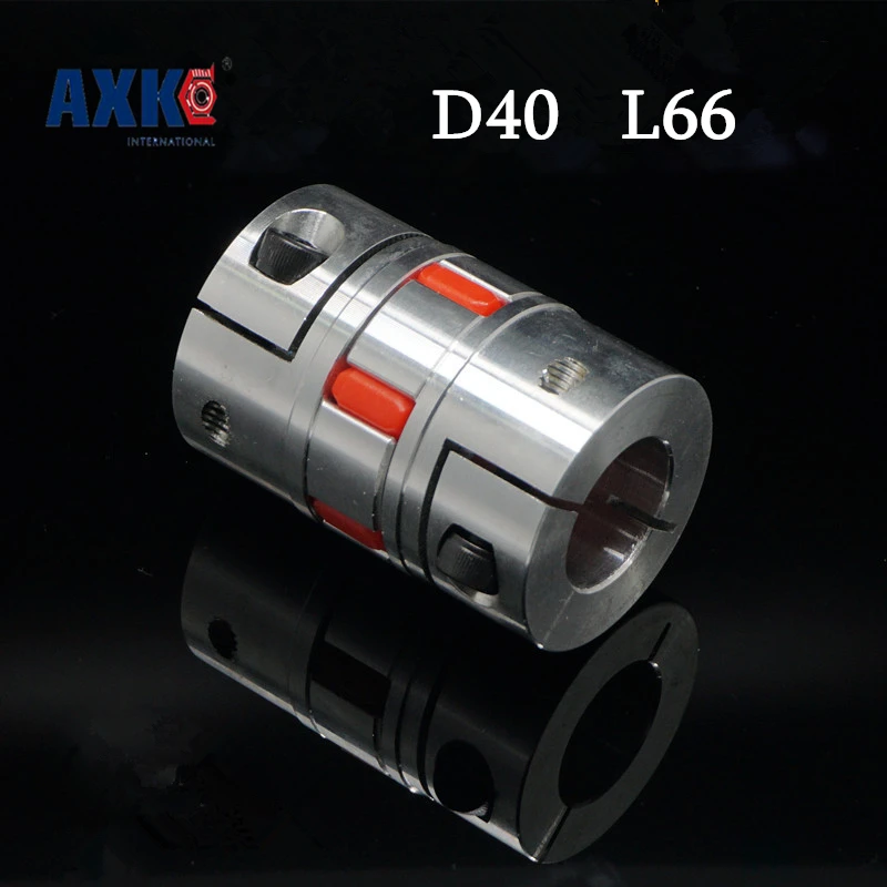Cnc 스테퍼 모터 플렉시블 조 스파이더 샤프트 커플 링 클램프 플럼 커플러 D40 L66 8 10 12 127 14 15