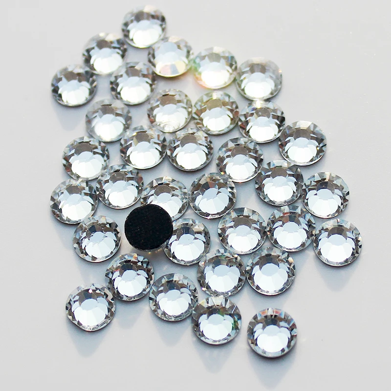 Dazzling Brightness Dmc Ss6 Hot Fix Stones 2mm 1440pcs Clear Crystal