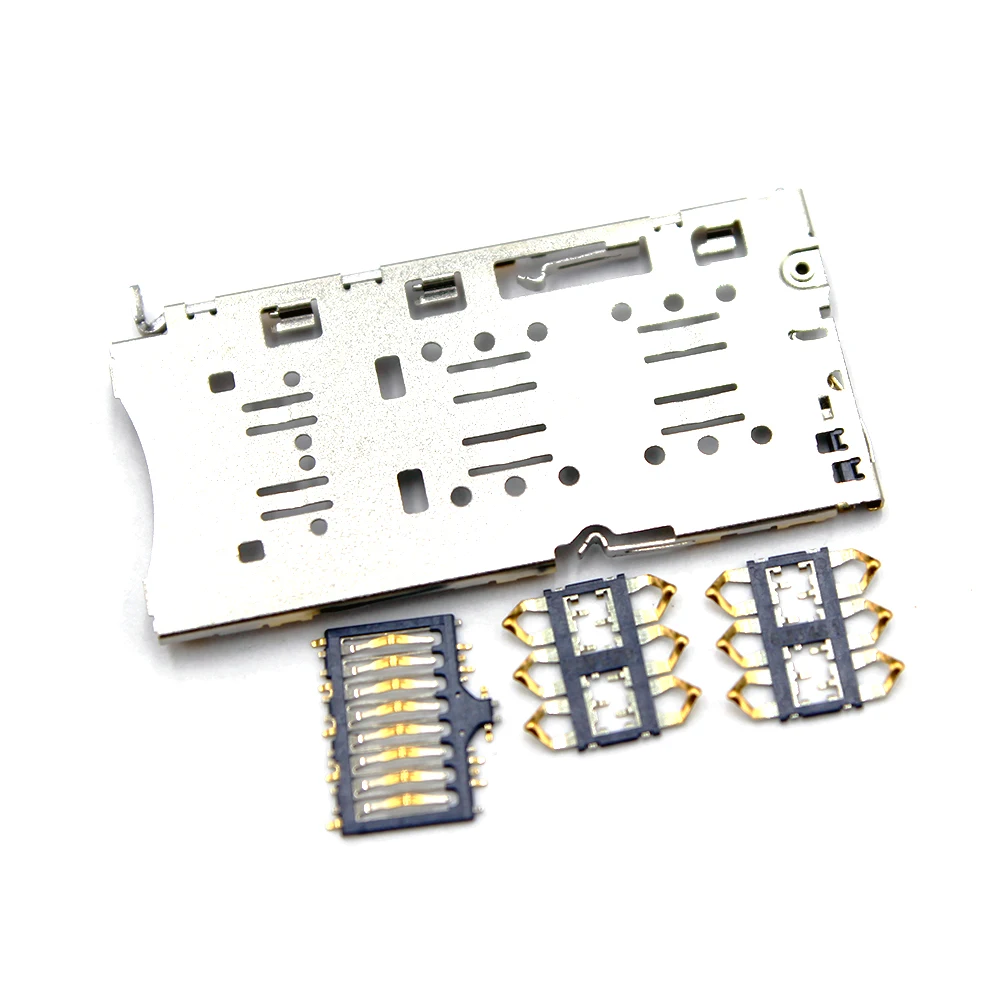 1 set New Sim reader Sim Card Reader Connector Socket Holder Slot For ...