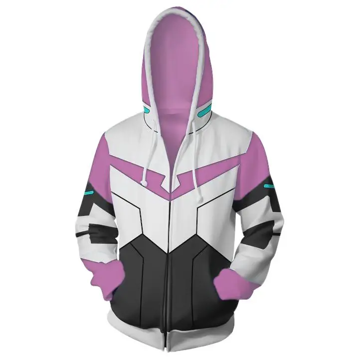 Voltron Legendary Defender Lance Hoodie Jacket Cosplay Princess Allura ...