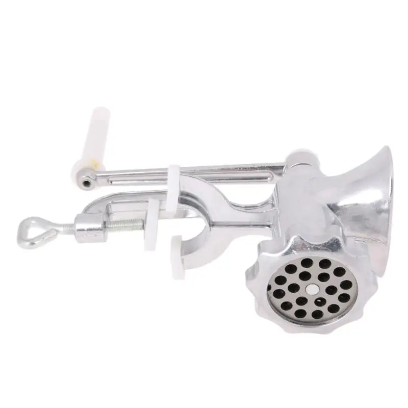 Cast Iron Manual Meat Grinder Crusher Potable Food Chopper Cutter Table ...