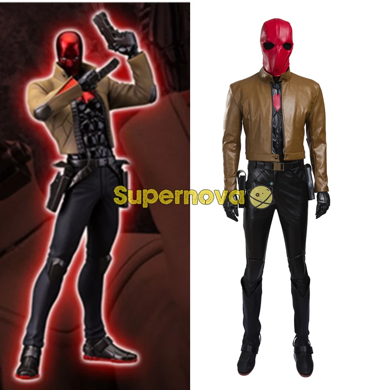 Supernova DC Batman Cosplay Costume Jason Todd Red Hood Cosplay Costume ...