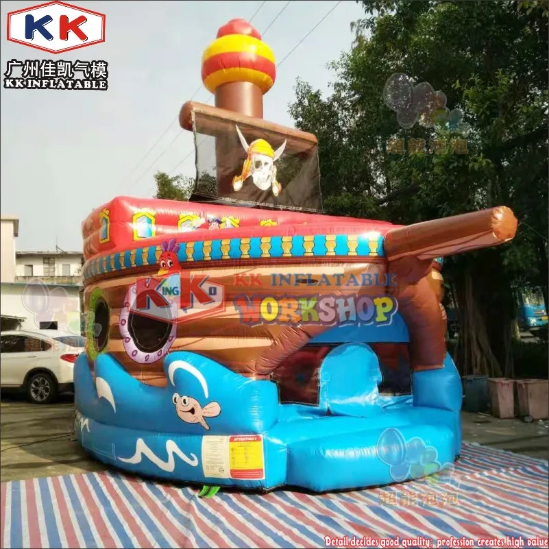 Amusement Park Inflatable Pirate Boat Inflatable Pirate Ship With ...