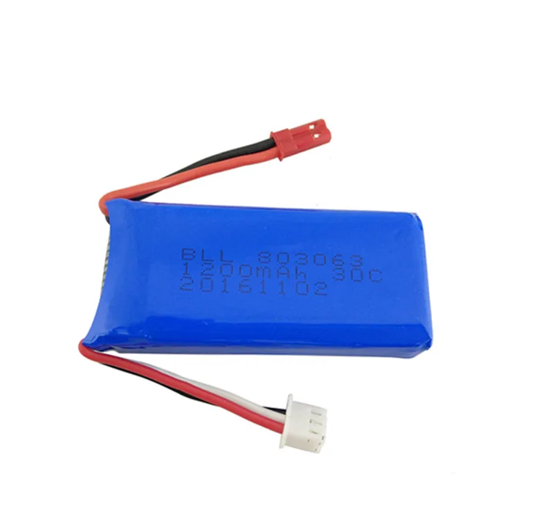 Yi Zhan Tarantula X6 Battery 7.4V 1200mAh H16 MJX X101 WLtoys ...