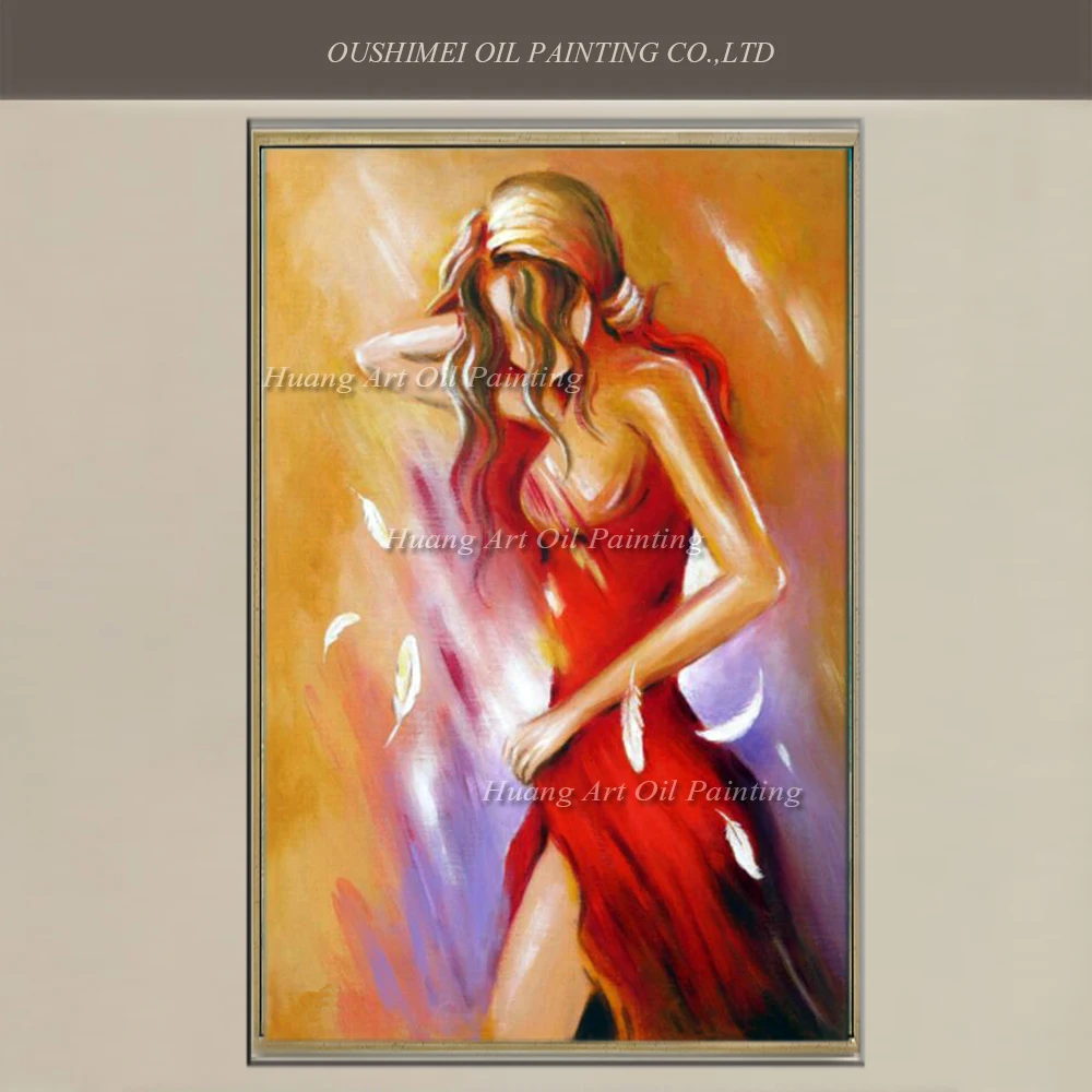 Handgemalte Moderne Ölgemälde Auf Leinwand Schönheit Sexy Bad Frauen Malerei Wandkunst ...