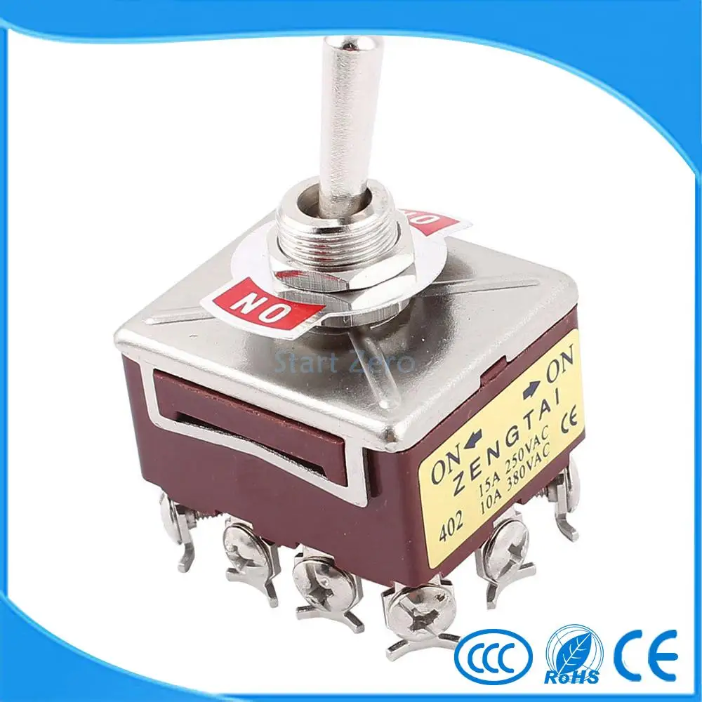 Aliexpress.com : Buy Toggle Switch ON/ON 12 Terminal AC250V 15A E ...