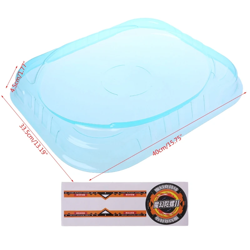 New Big Beyblade Bey Stadium Combat Arena Attack Battle Top Plate ...
