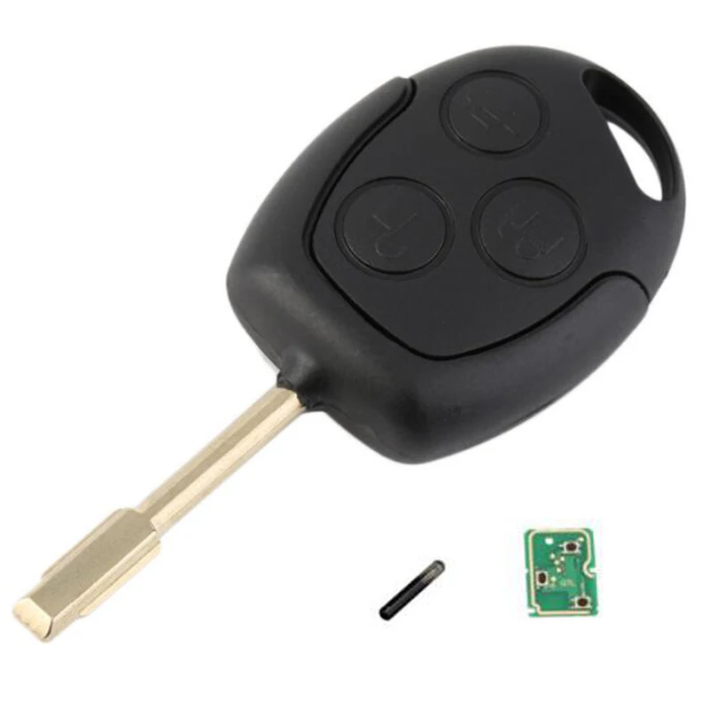 30pcs/lot Black 3 Buttons Car Remote Key For Ford Mondeo With 4D60 ...