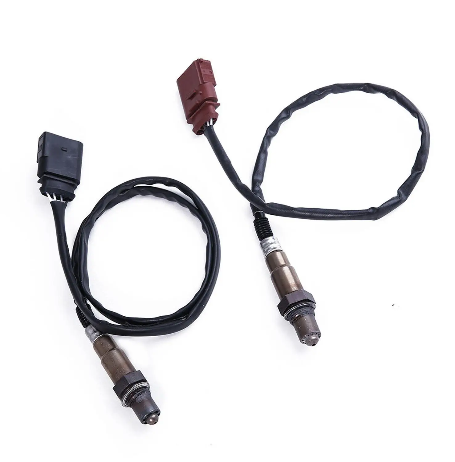 06A 906 262 F 2pcs Front & Rear Oxygen Sensor O2 Set Fit For V W Beetle Golf J etta A-udi TT ...