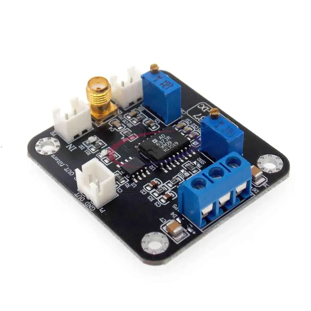 Rms Para Dc Conversor Placa Sinal Dados Pico Tensão Detecção Módulo Ad637