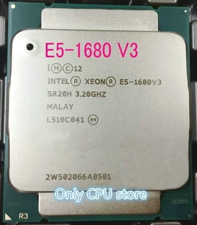 Original Intel Xeon E5-1680v3 Cpu 3.20ghz 20m 8-cores 22nm Lga2011-3 ...