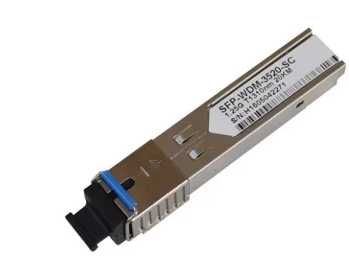 Conector SC gigabit 20km DDM BIDI mini gbic sfp módulo 1,25G Otdr óptico tranceiver módulo para ...