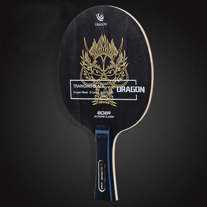 Boer 2017 New Chinese Dragon Wood Ping Pong Racket Table Tennis Racket ...