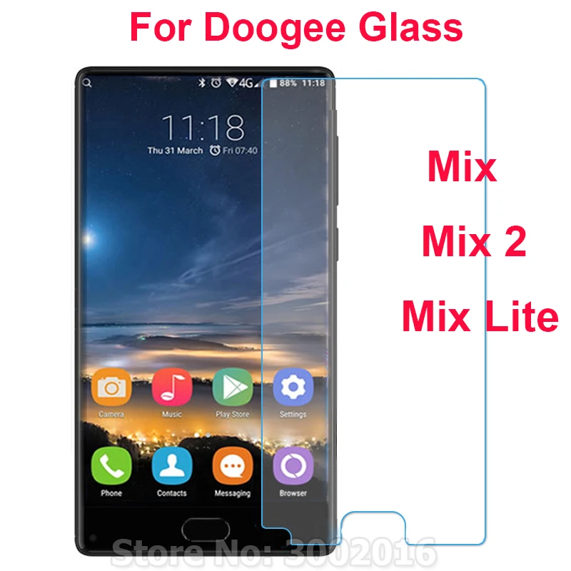 2 шт взрывозащищенное Защитное стекло для Doogee Mix Lite защита экрана ...