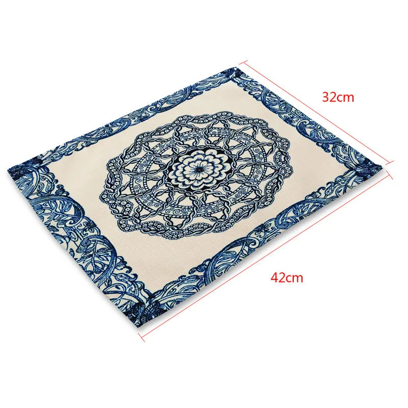 SET DE TABLE,1--Napperon de Table motif mandala, style bohémien ...