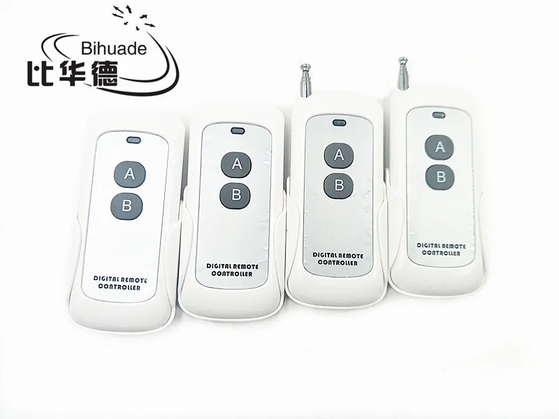 Learning code 1527 EV1527 2 button 433mhz Remote Control Long Range Wireless Presenter ...