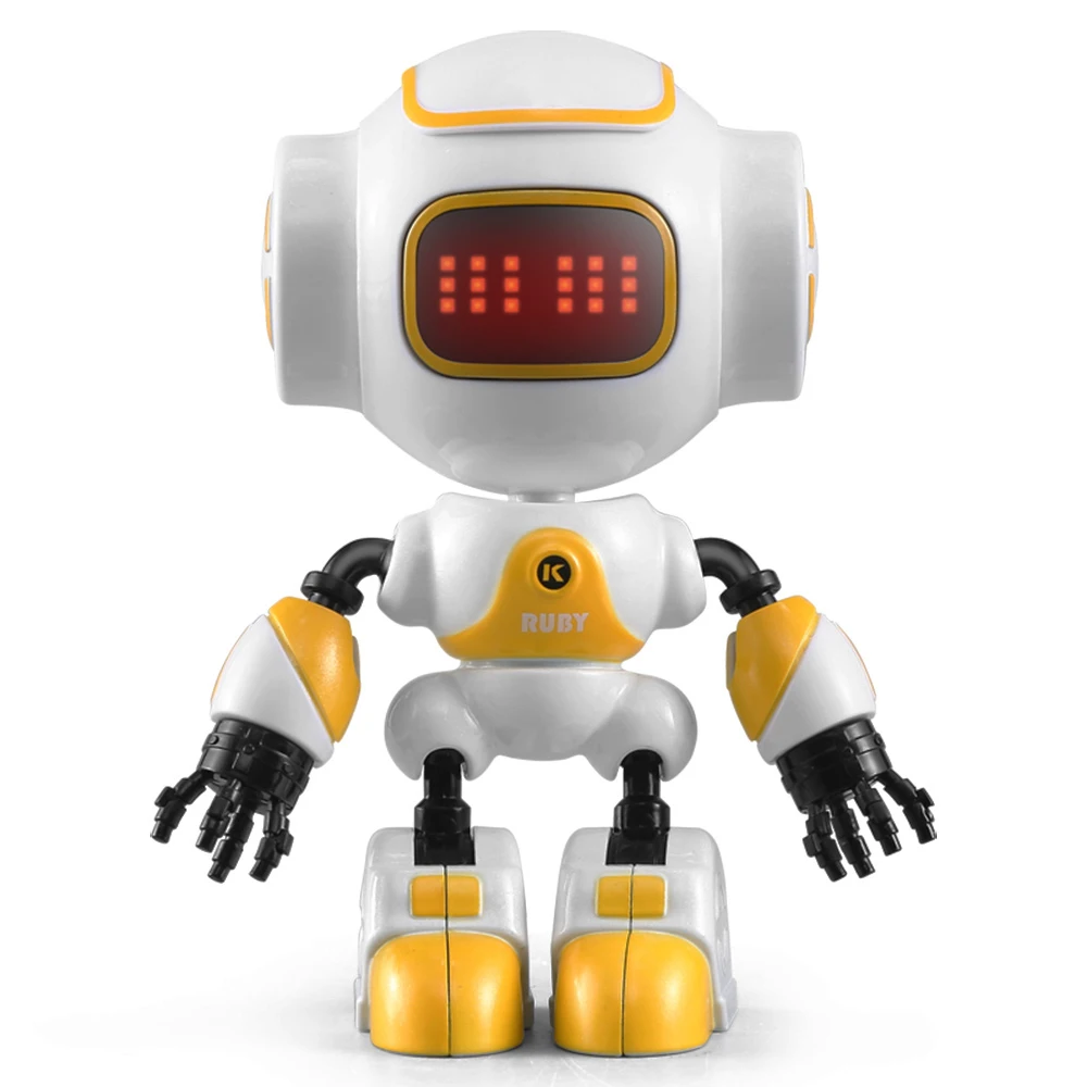R9 LUBY Intelligent Smart RC Robot Touch Control DIY Gesture Talk Cute ...