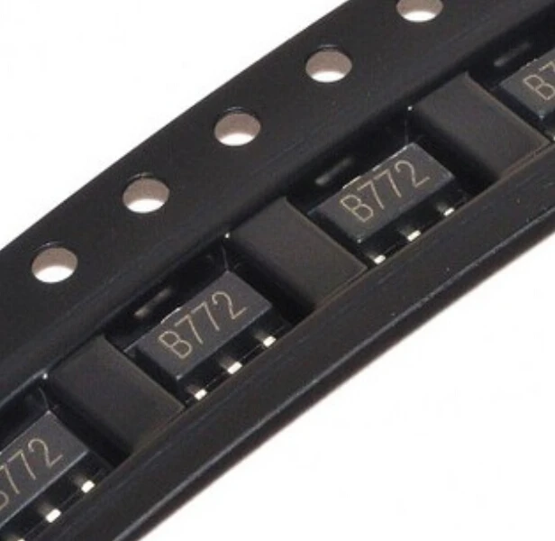 100pcs Sot-89 2sb772 P B772 Smd Sot-89 Pnp Medium Power Transistor ...