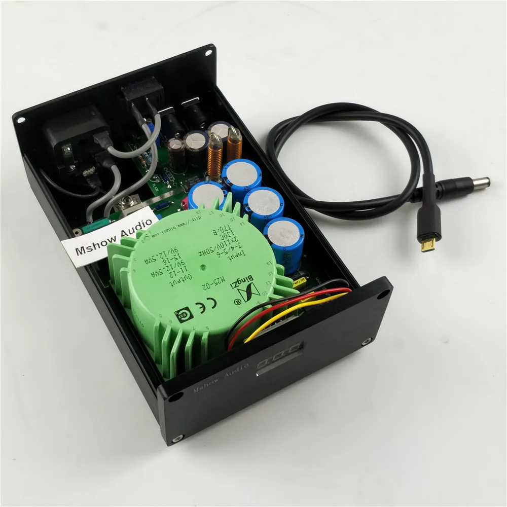 HIFI AUDIO Ultra Low Noise linear power supply 25VA LPS output DC 5V 3A ... HIFI AUDIO Ultra Low Noise linear power supply 25VA LPS output DC 5V 3A ...