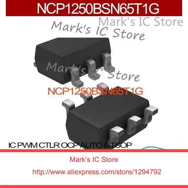 NCP1250BSN65T1G IC PWM CTLR OCP AUTO 6 TSOP NCP1250BSN65 Semiconductor ...