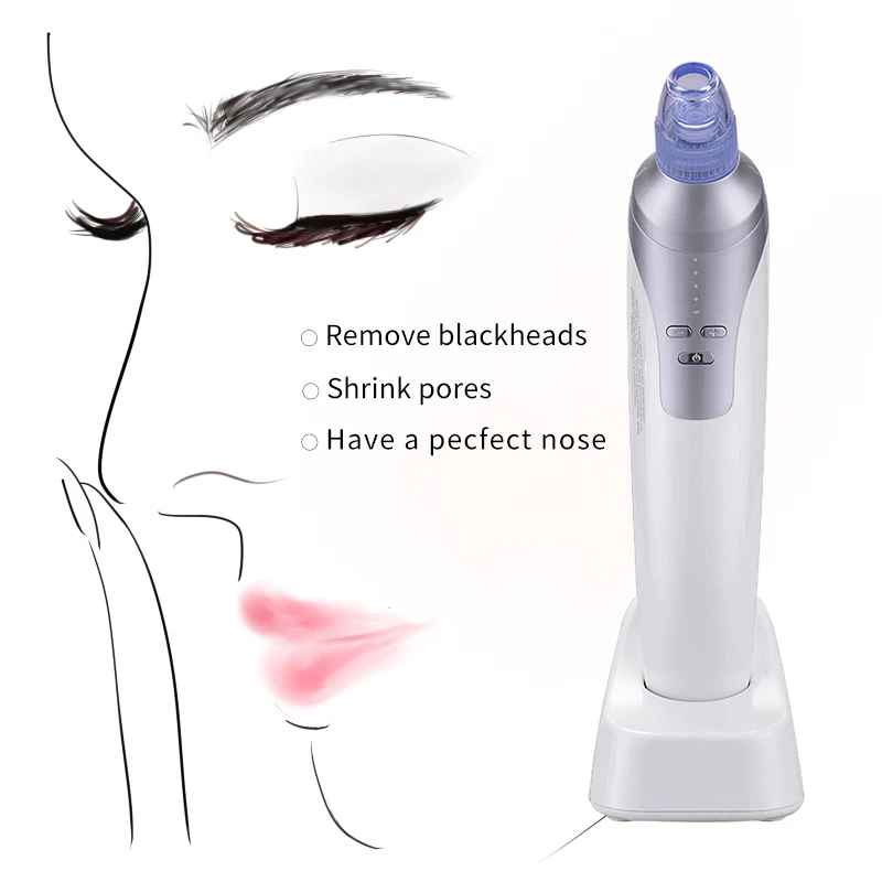 Professional Electric Blackhead Vacuum Suction Facial Face Skin Care ...