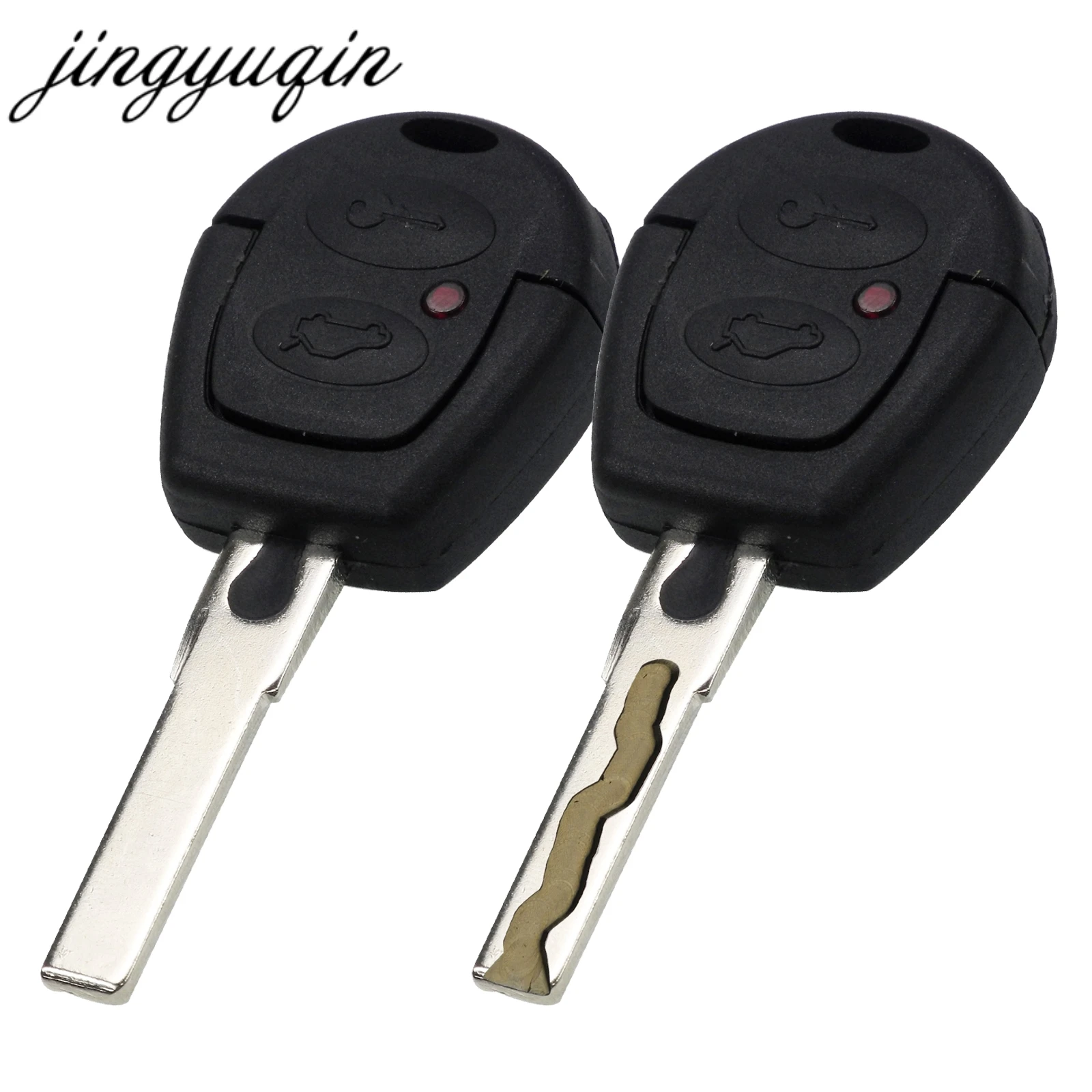 jingyuqin Remote Car Key Shell Case For VW Polo Golf Jetta Sharan Seat ...