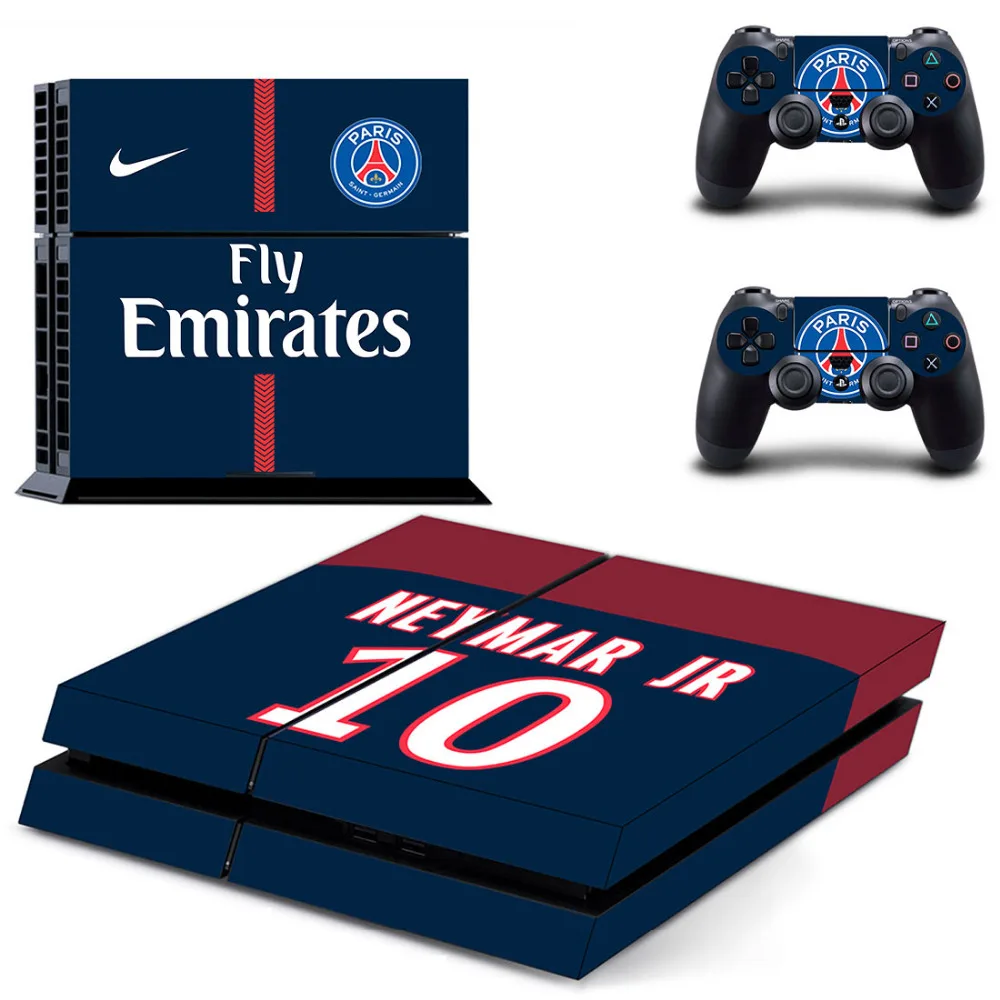 PSG Paris Saint-Germain PS4 Skin Sticker for Sony Playstation 4 Console ...