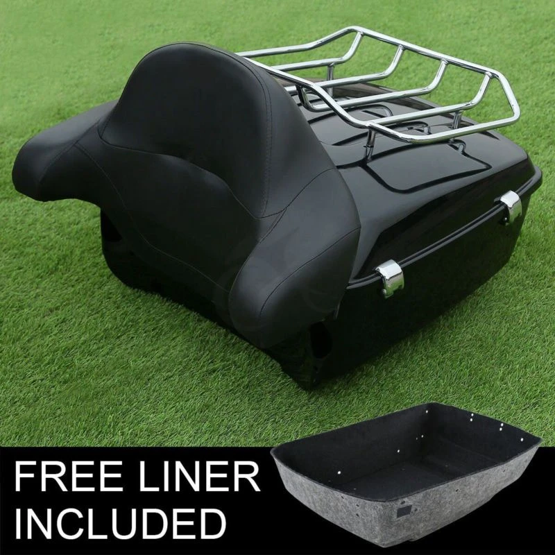 Harley Road King Accessories | Trunk Motorcycle Backrest | Harley ...