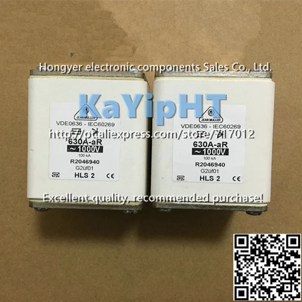 Free Shipping KaYipHT VDE0636 IEC60269 630A 1000V 100KA R2046940 ...