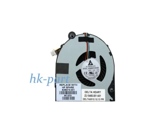 NEW for HP ProBook 6360B Series Laptop CPU Cooling Fan 639474 001 23. ...