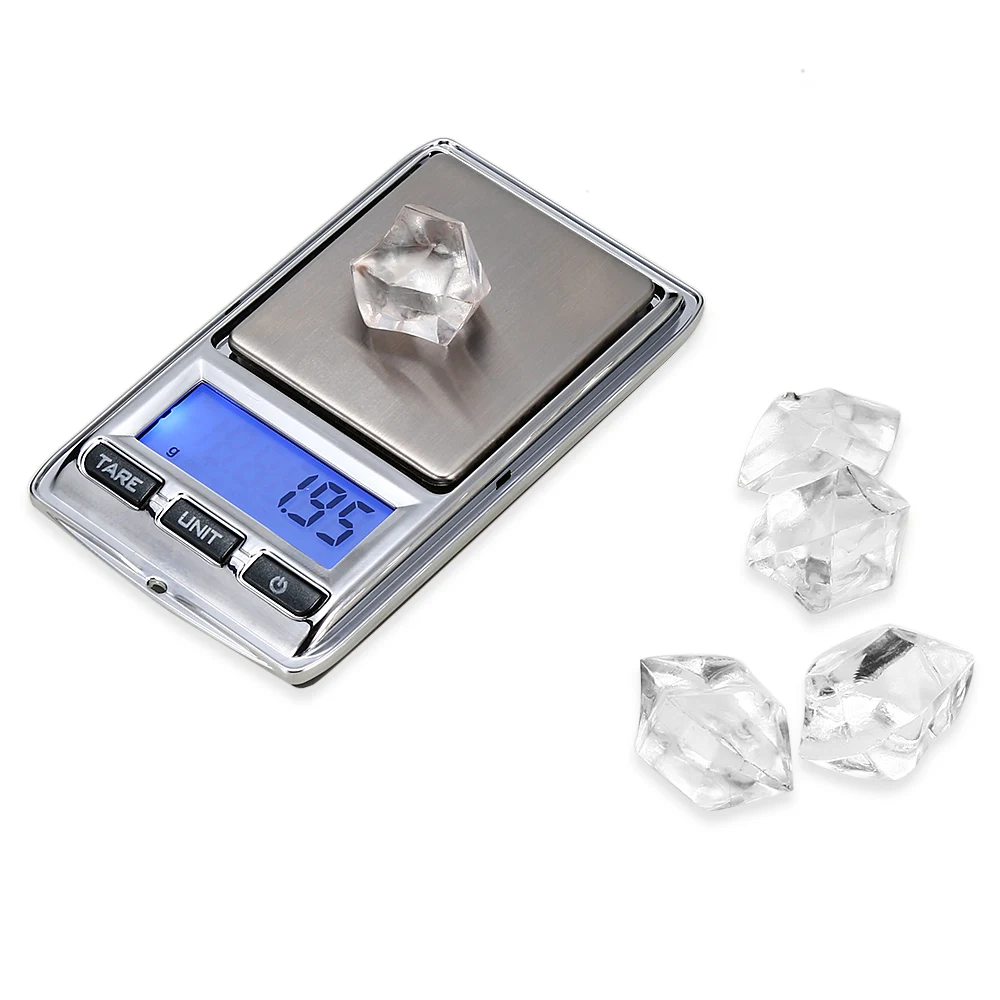 Mini Scales Jewelry Coin Drug Digital Portable Pocket Scale with LCD ...