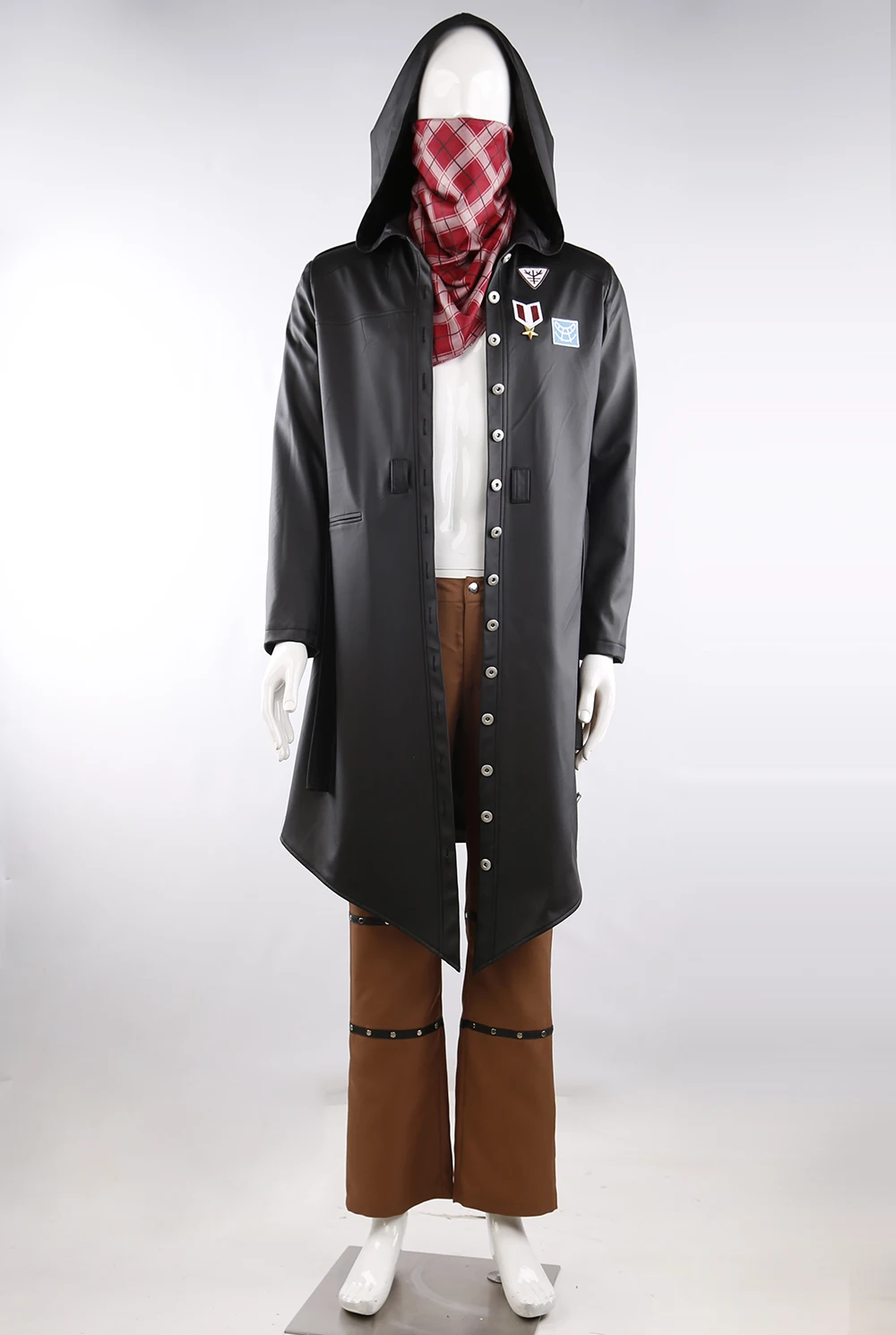 Playerunknown's Battlegrounds PUBG Cosplay Costume Trenchcoat Tan Scraf ...
