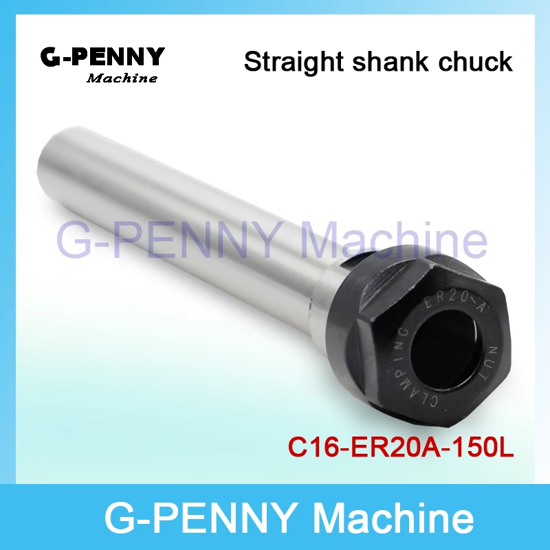 New ! C16 ER20A 150L Collet Chuck Hoder Straight Extension Rod Shank ...