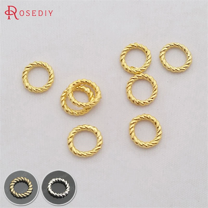 (29331)100pcs Diameter 10mm Thickness 1.5mm Gold Color Zinc Alloy ...