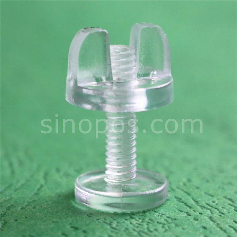 Clear Plastic Viking Fasteners, Binding Screws Wing Nut Bolt Corrugated ...