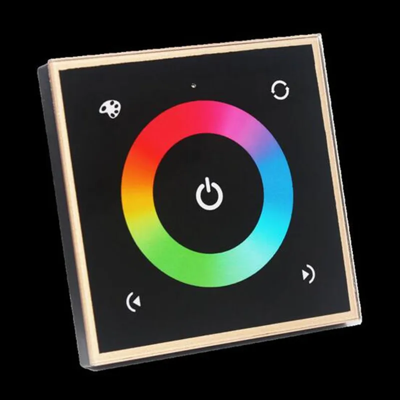 LED rgbw controlador TM09 DC12V RGB rgbw LED controlador UE Touch panel ...