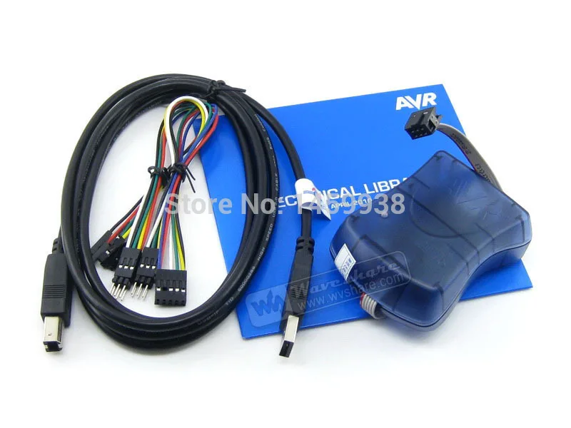 Original Atmel Avr Programmer Avr Mkii Isp Programmer Mk2 Debugger For Tiny Avr, Mega Avr, Xmega ...