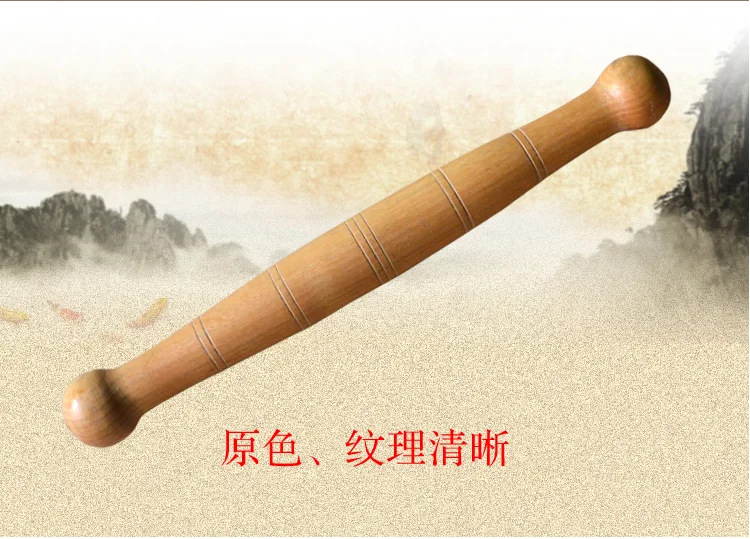 Tai Chi Qigong Stick Martial Arts Taiji Ruler Kungfu Bang Polished ...