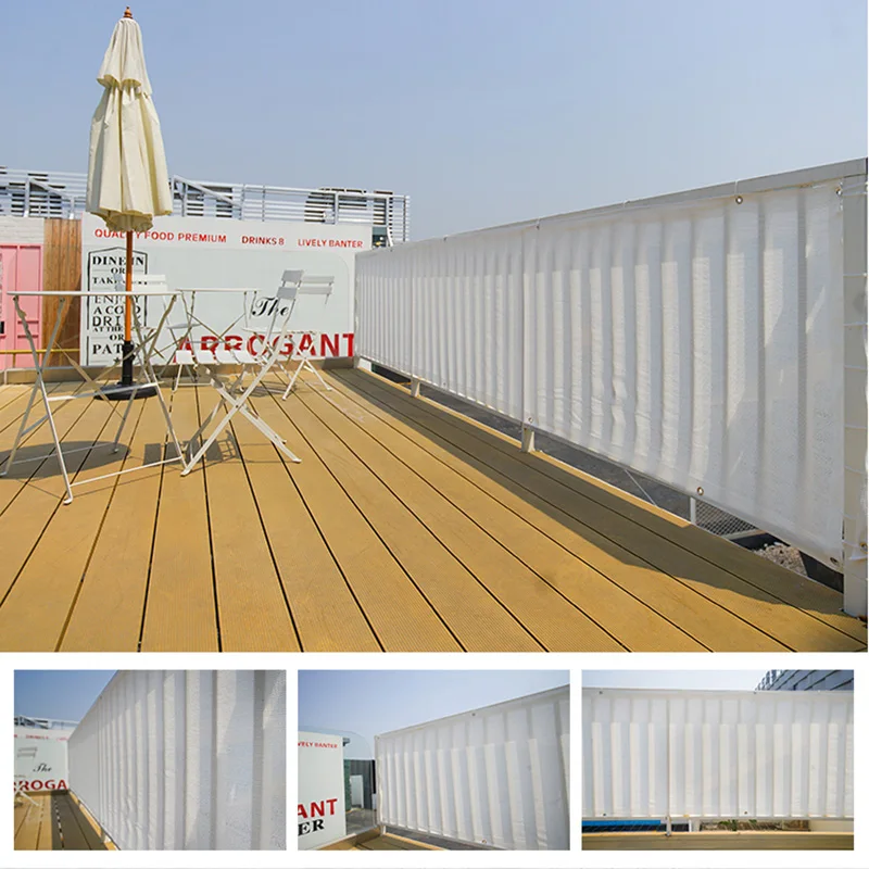 White Shade Net 6 Needle Sunshede Shelter Thickening Shading Net From ...