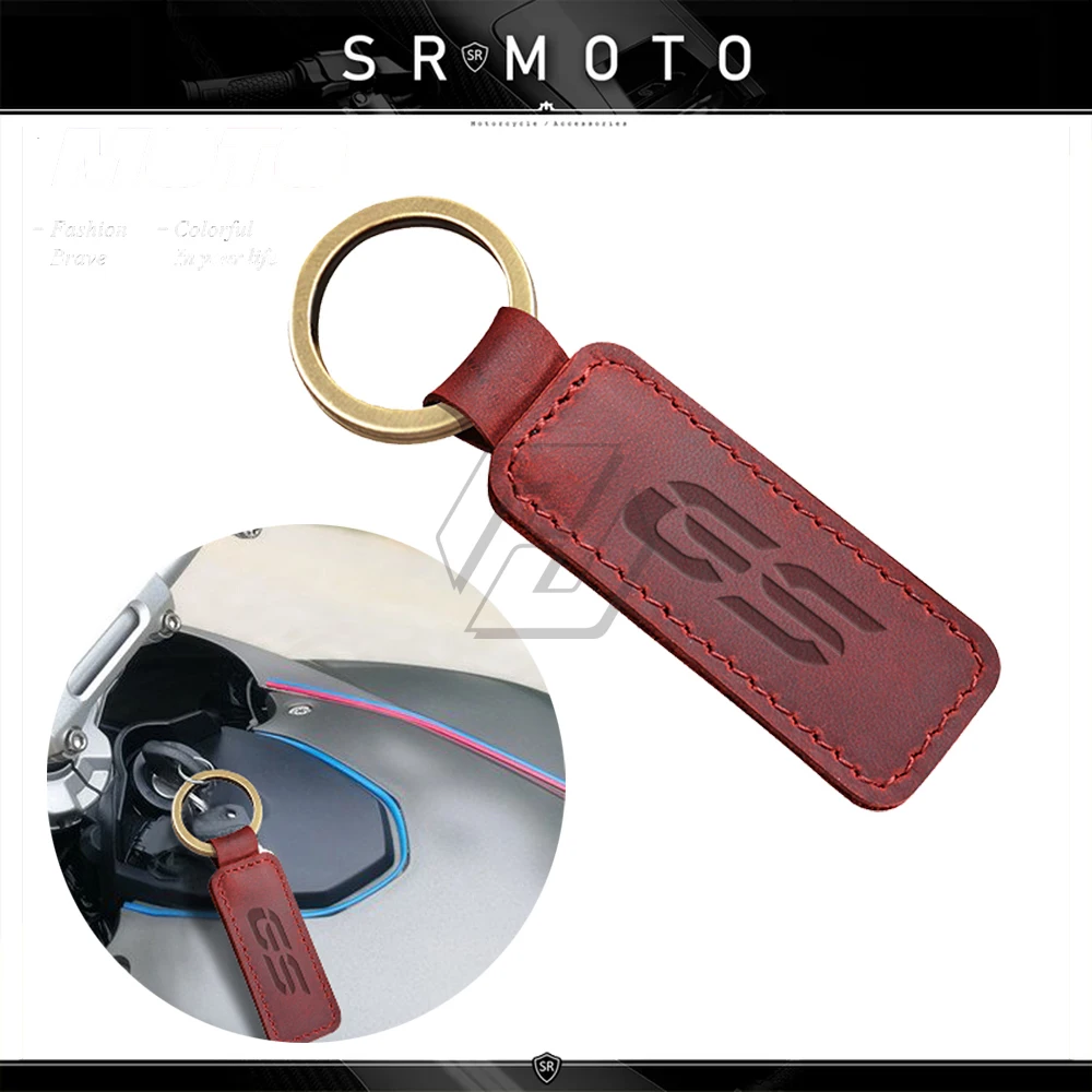 Motorcycle-Keychain-Cowhide-Key-Ring-Case-for-BMW-Motorrad-GS-F800GS ...