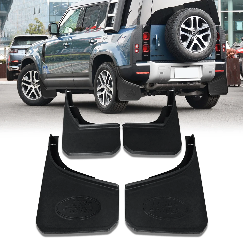 Front-Rear-Mudguard-Splash-Guards-Fender-Mudflaps-For-2020-Defender-Car ...