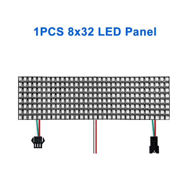 DC5V WS2812B Led Panel Individually Addressable Screen Matrix With ...