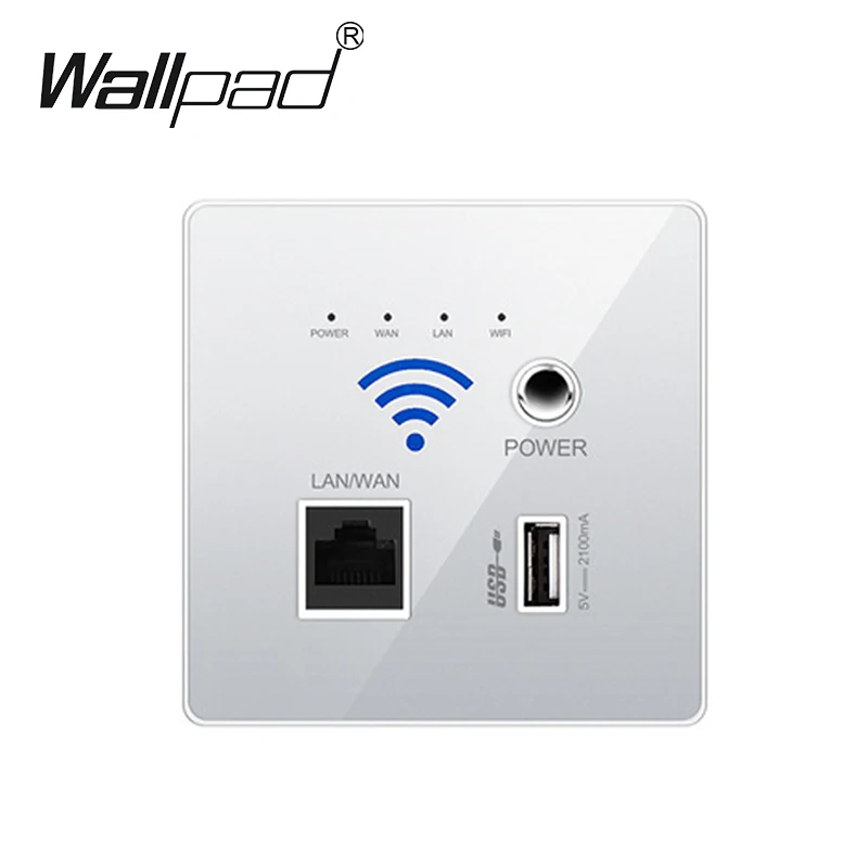 Hot Sales Silver USB Socket Wireless WIFI USB Charging Socket,Wall ...