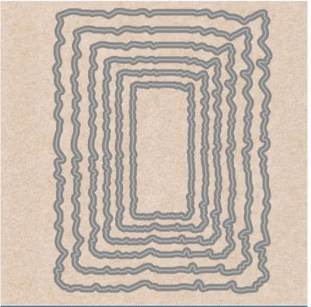 Edge Metal Cutting Dies And Stamp Cut Die Mold Card Scrapbook Paper ...