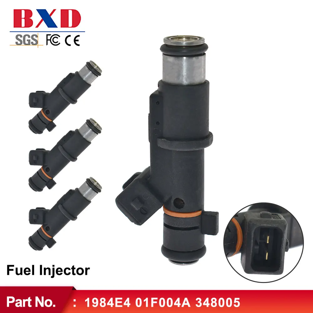 1/4pcs Fuel Injector 1984E4 01F004A 01F003A 01F005A 348005 For PEUGEOT ...