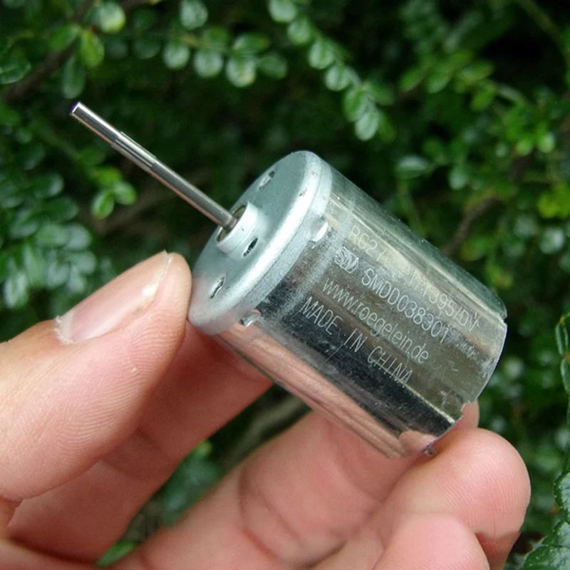 DC 6V 12V 10000RPM High Speed Large Torque 6-Pole Rotor Precious Metal ...