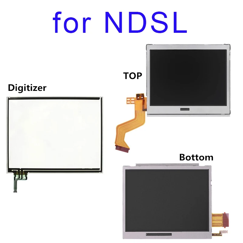 Pantalla LCD Original para Nintendo DS Lite y NDSL, digitalizador de ...