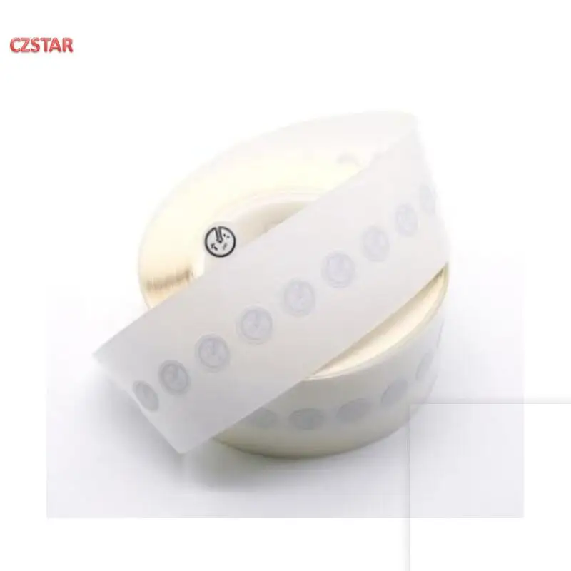 Mini Kis Átmérőjű 9 Mm-Es Kör Kerek Rfid Tag Passive Uhf Matrica Nedves ...